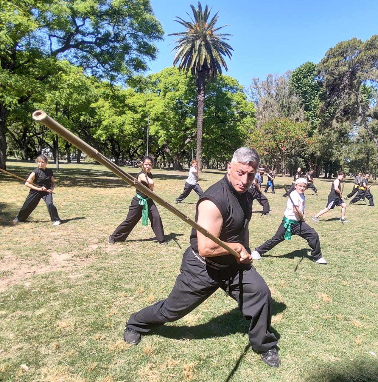 Palo o gwun, arma tradicional china - Choy Lee Fut Argentina